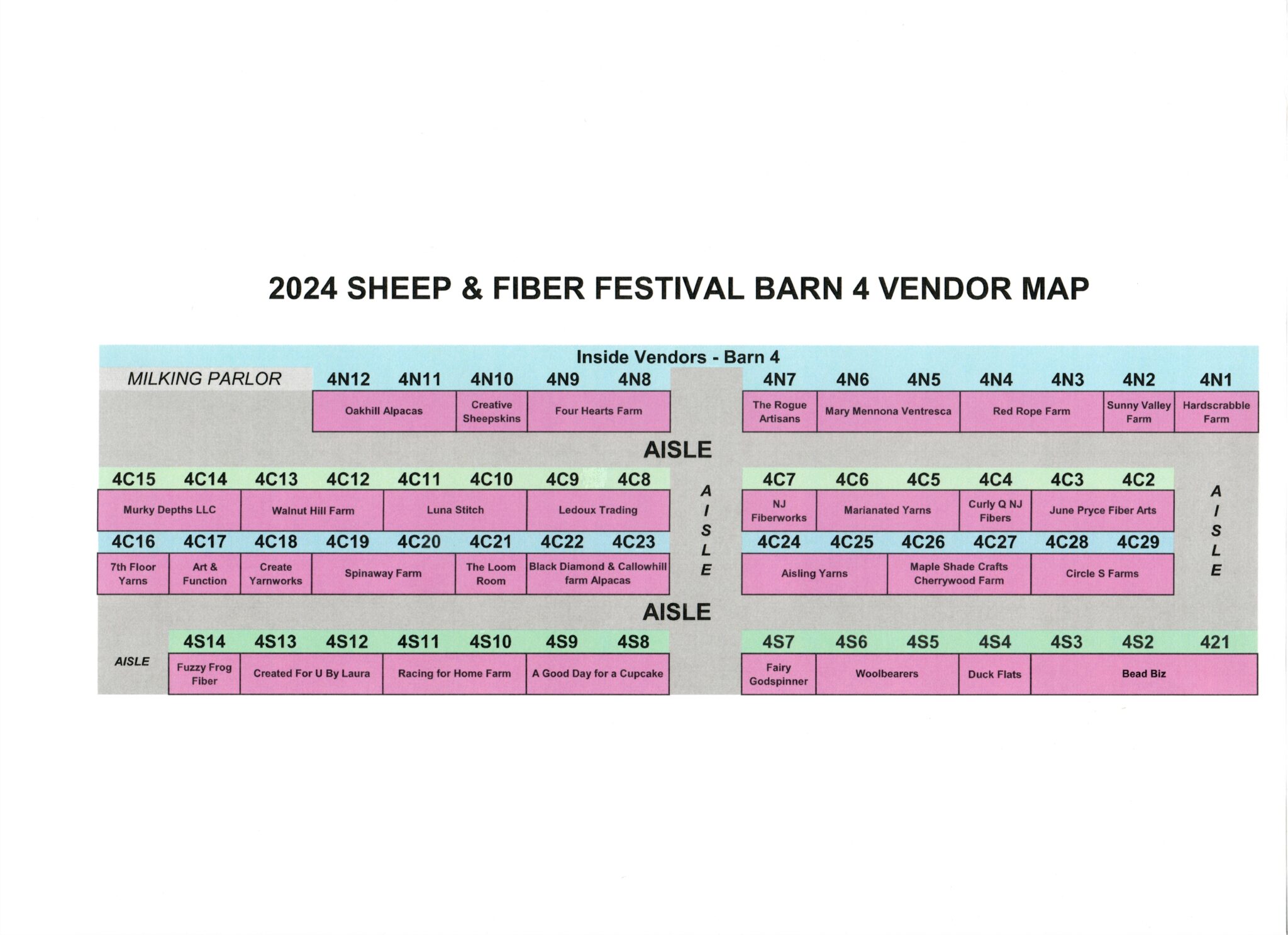 2024 Barn 4 Vendors – Garden State Sheep Breeders